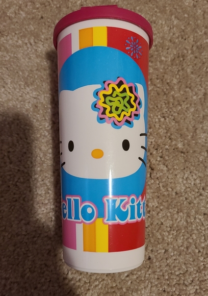 Tupperware | Dining | Tupperware Hello Kitty Sippy Cup With Lid | Poshmark